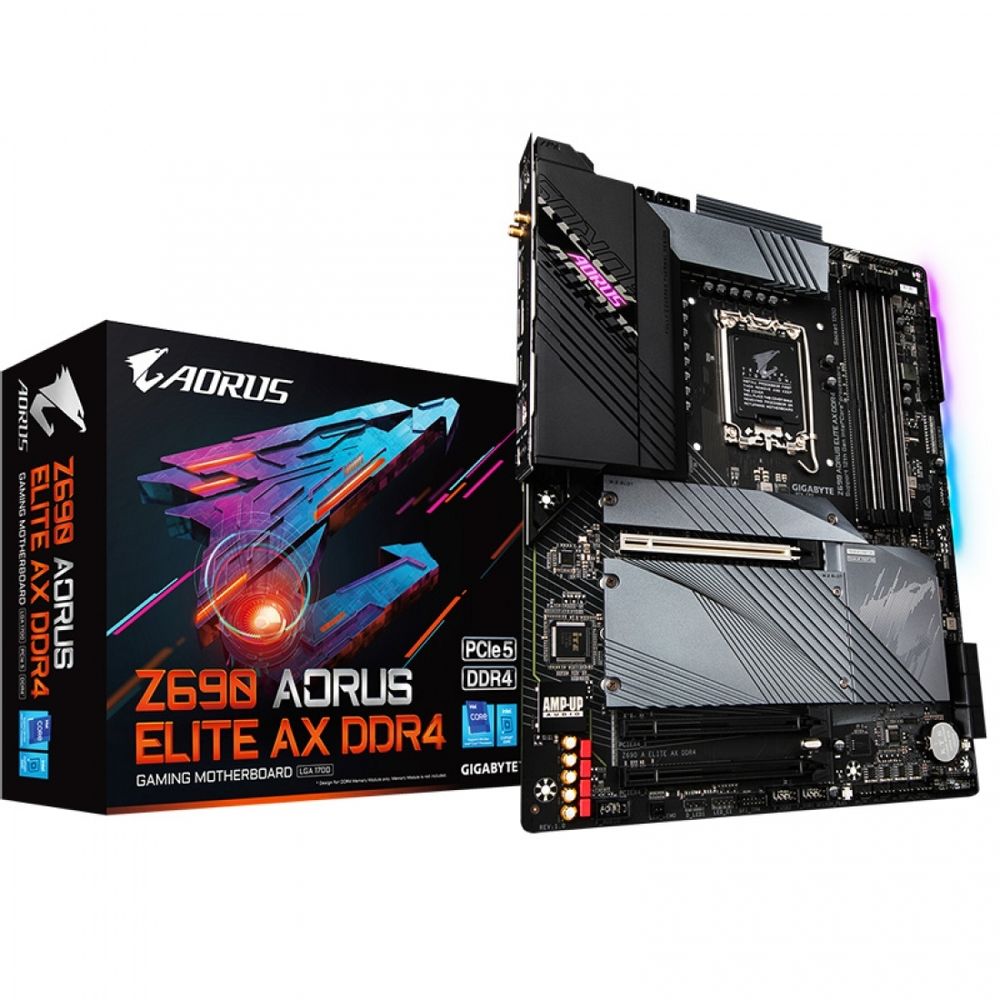 Motherboard Gigabyte S1700 Z690 Aorus Elite Ax Ddr4 Box Atx