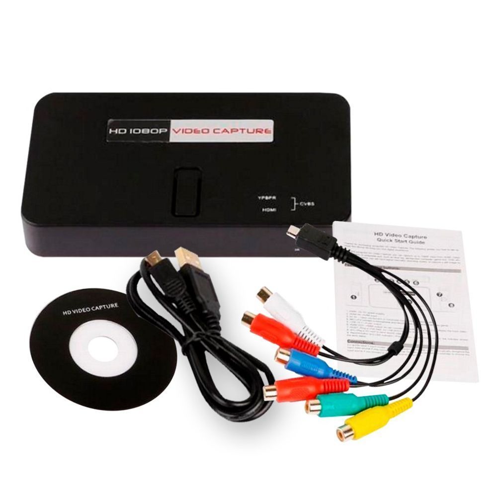 Capturadora de video EZCAP284 HD 1080p av/hdmi/ypbpr Streaming