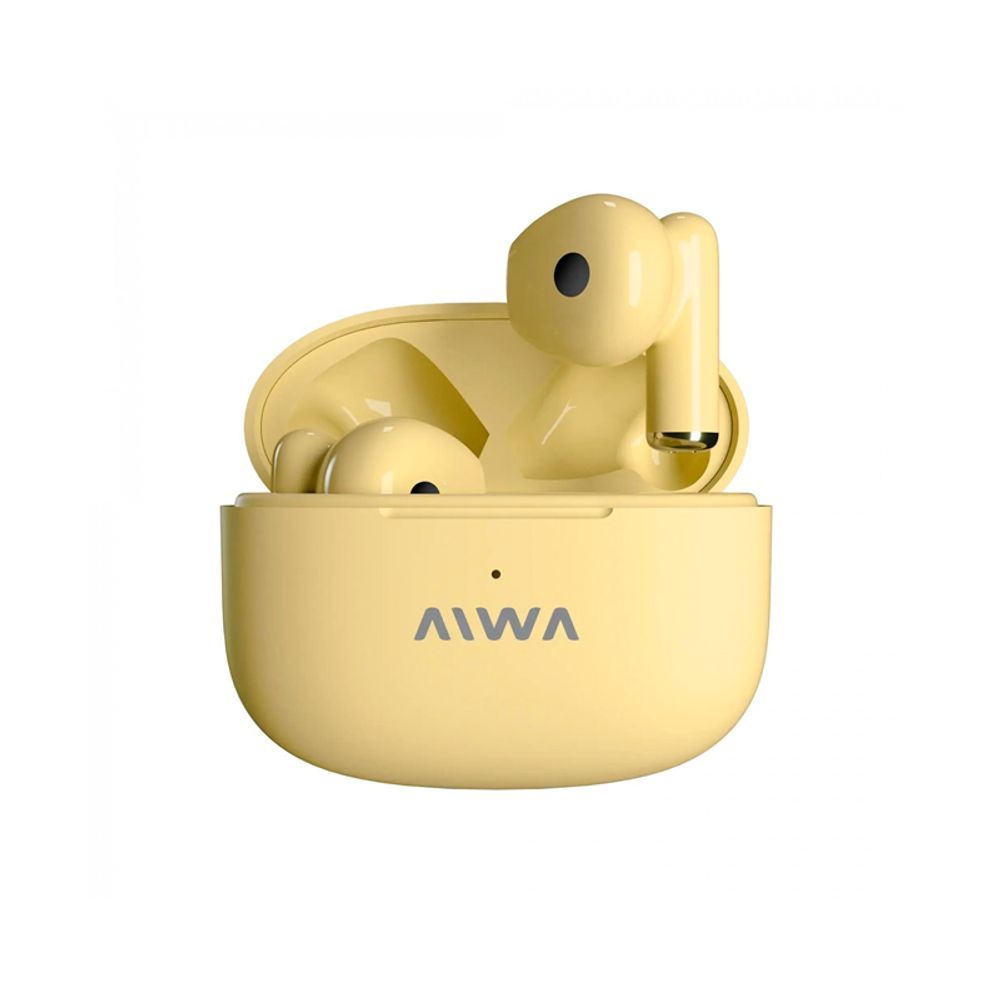 Auricular Aiwa In Ear Ata-506a Amarillo True Wireless