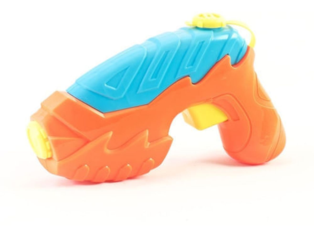 Pistola De Agua Aqua Quest Blaster 16 Cm Naranja Celeste