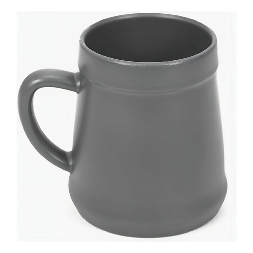 Mate Con Asa De Bambú Gris