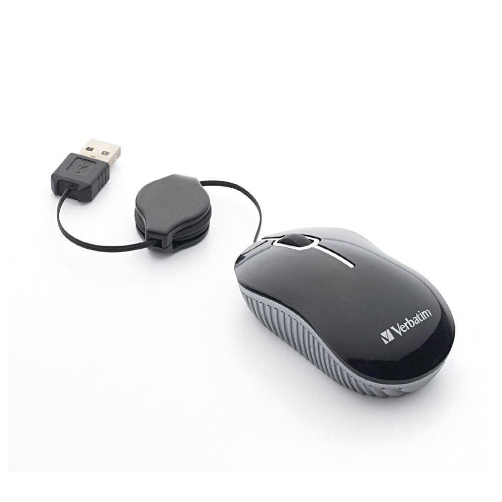 Mouse Verbatim USB 98113 Negro