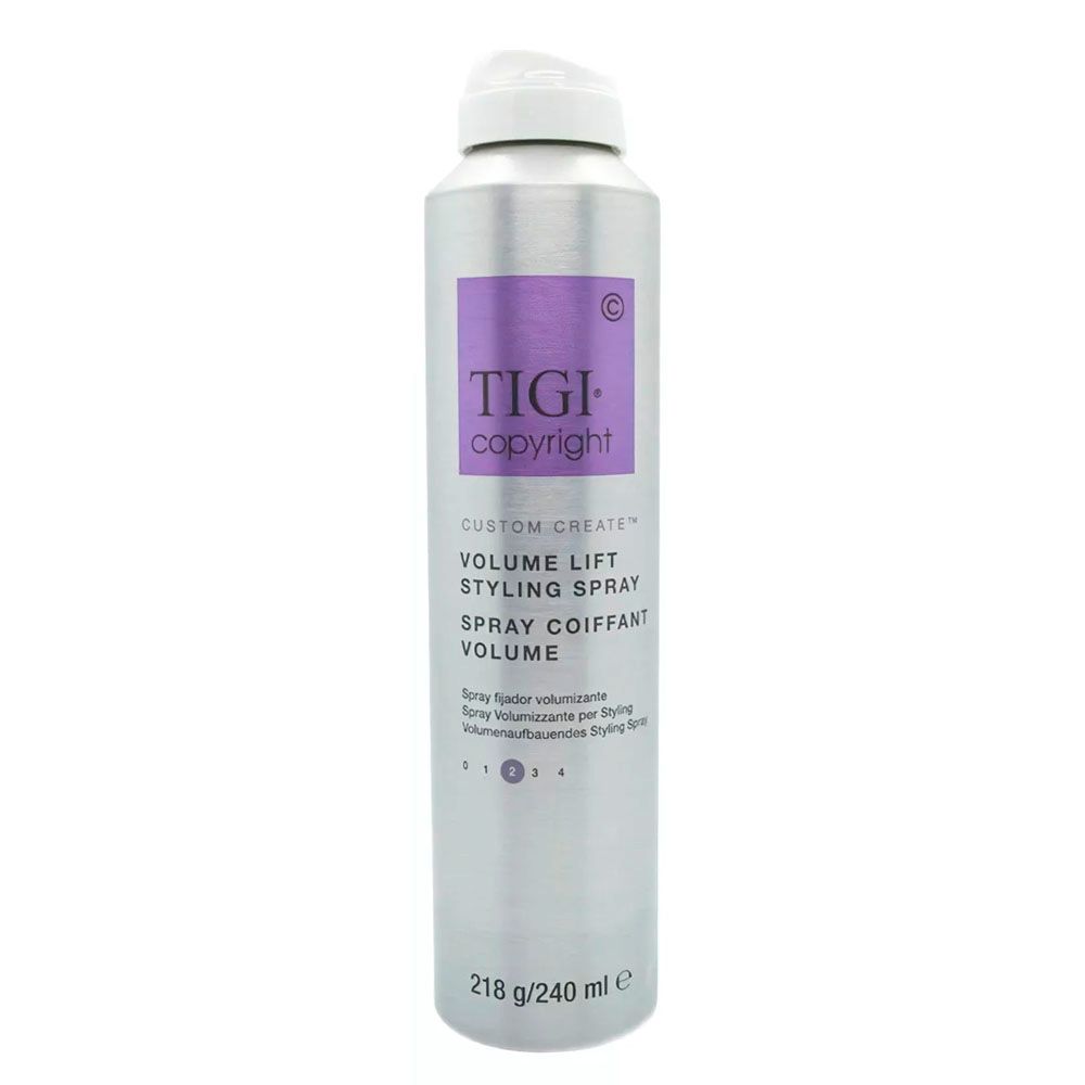 Spray Tigi Copyright Volume Lift Fijación 2 Peinados 240ml
