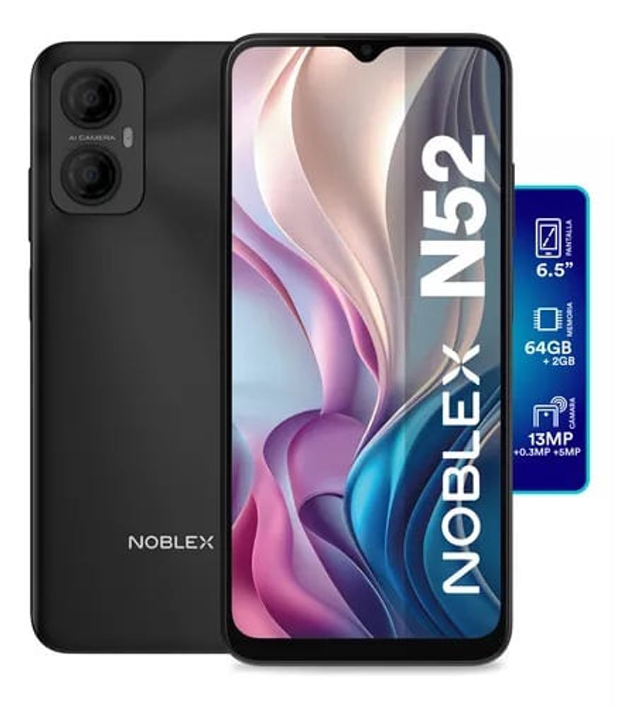 Celular Noblex N52 64gb Color Negro