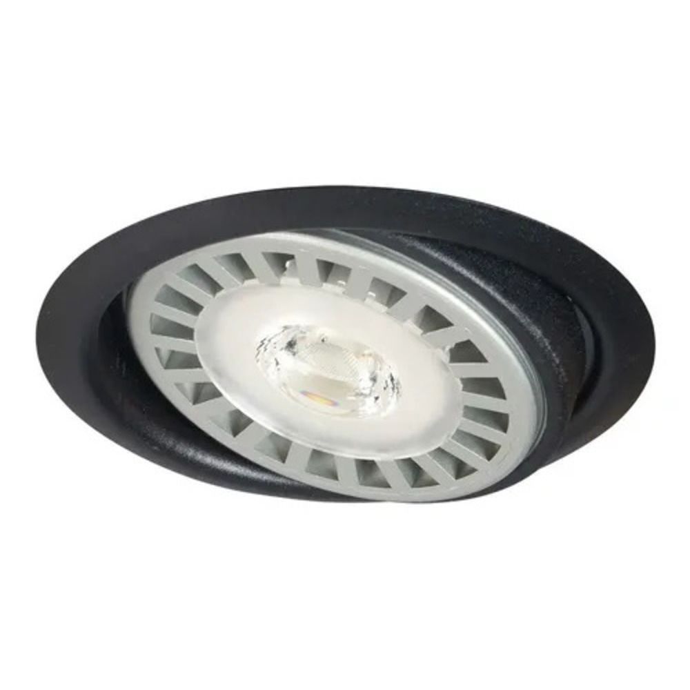 Spot Embutir Ar111 Negro Lampara Led 11w 12w Gu10 220v