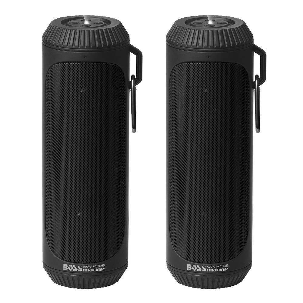 Par de Parlantes Portatil Boss Tws True Estereo Ipx4 Bolt