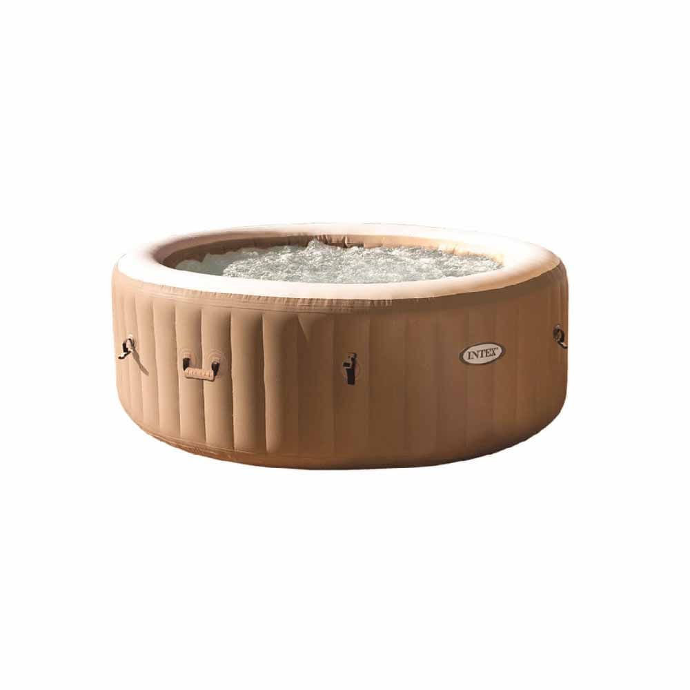 Jacuzzi Spa Inflable Intex Burbuja Terapia Redondo 196 X 71 cm