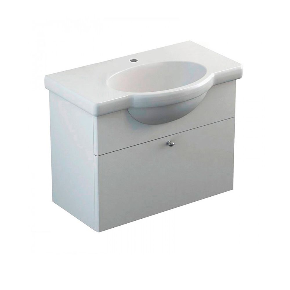 Vanitory Ferrum Venecia Y6V1E 64 cm. de colgar + Bacha con 1 agujero