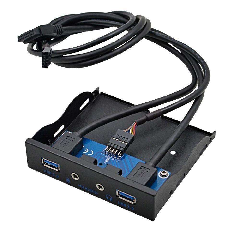 Panel frontal 2 puerto USB 3.0 y entrada/salida de audio HD