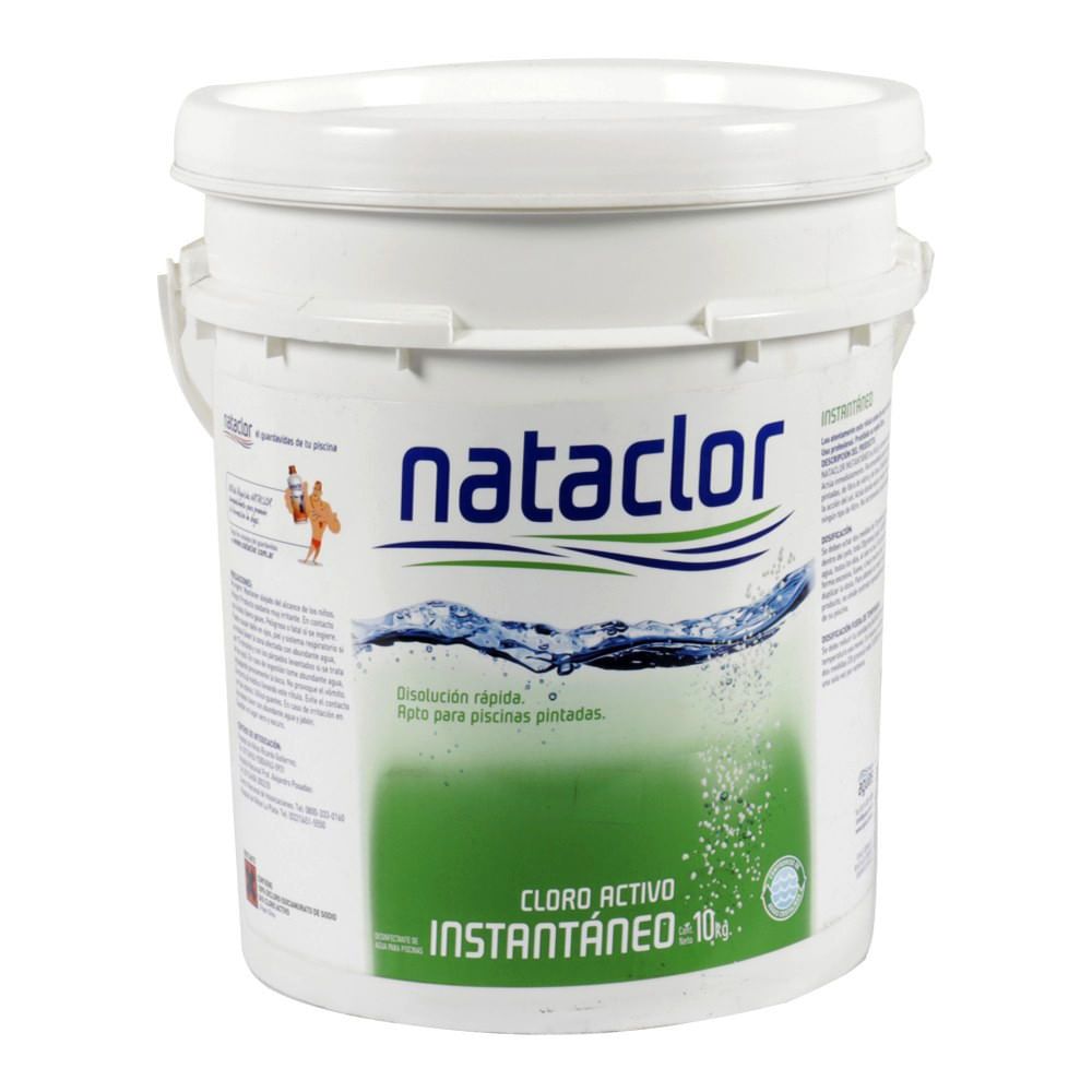 Cloro Granulado Instantáneo 10kg Nataclor