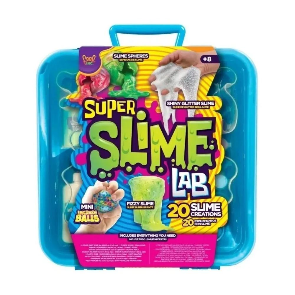 Super Slime Lab Magic Makers Fabrica De Slime CELESTE Super Slime Lab Magic Makers Fabrica De Slime CELESTE