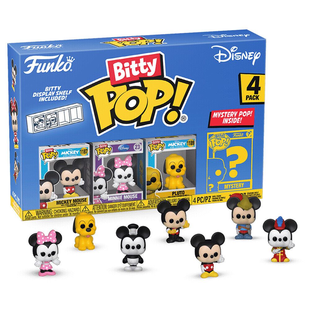 Funko Bitty Pop Disney Mickey 4PK