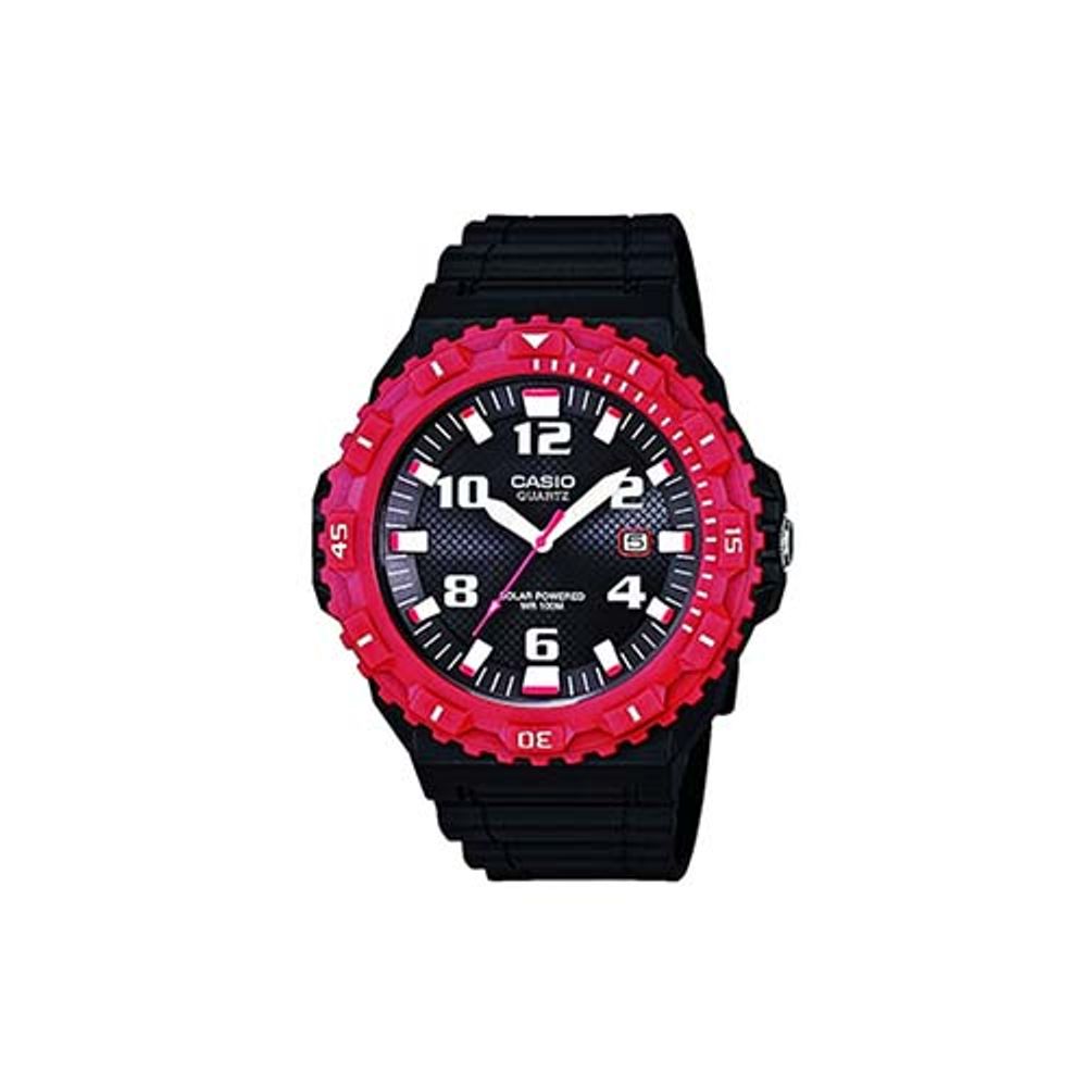 Reloj Casio MRW-S300H4B-Negro con Rojo
