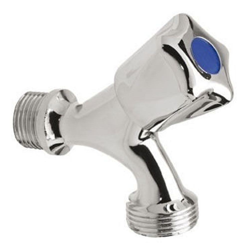 Canilla Valvula Lavarropas Bronce 1/2 A 3/4