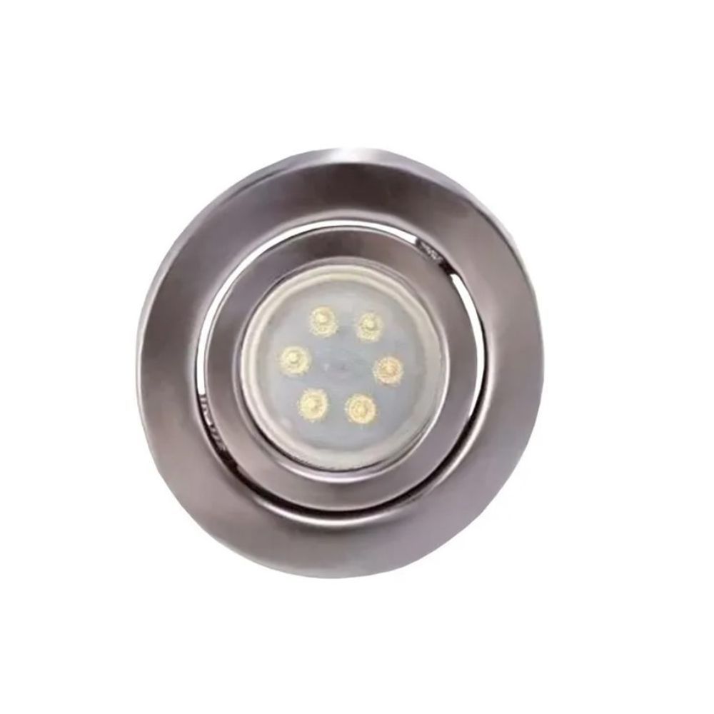 Spot Embutir Led Redondo Platil Led 5W Frio