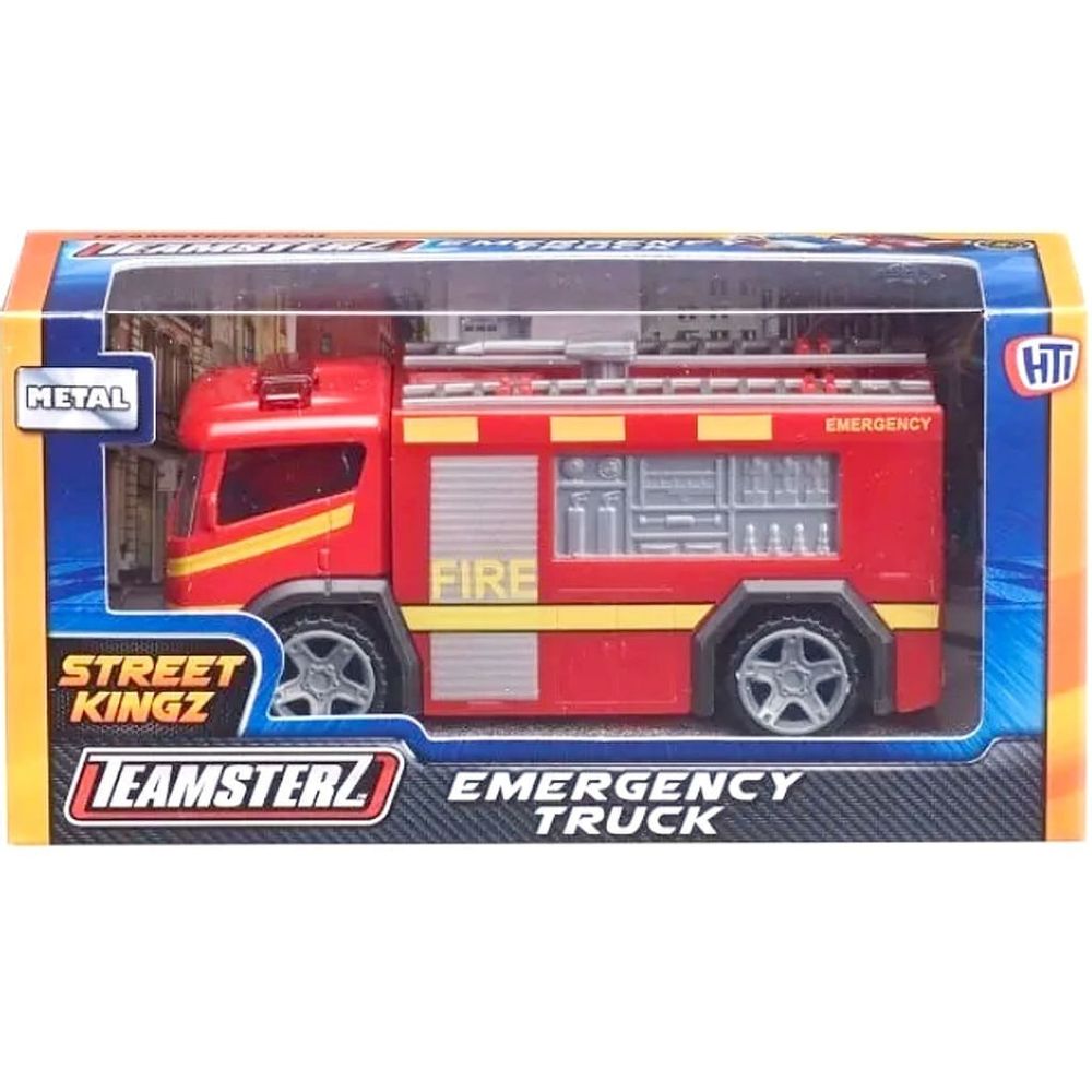 Camiones De Rescate Teamsterz Emergency Truck 14065 Bomberos