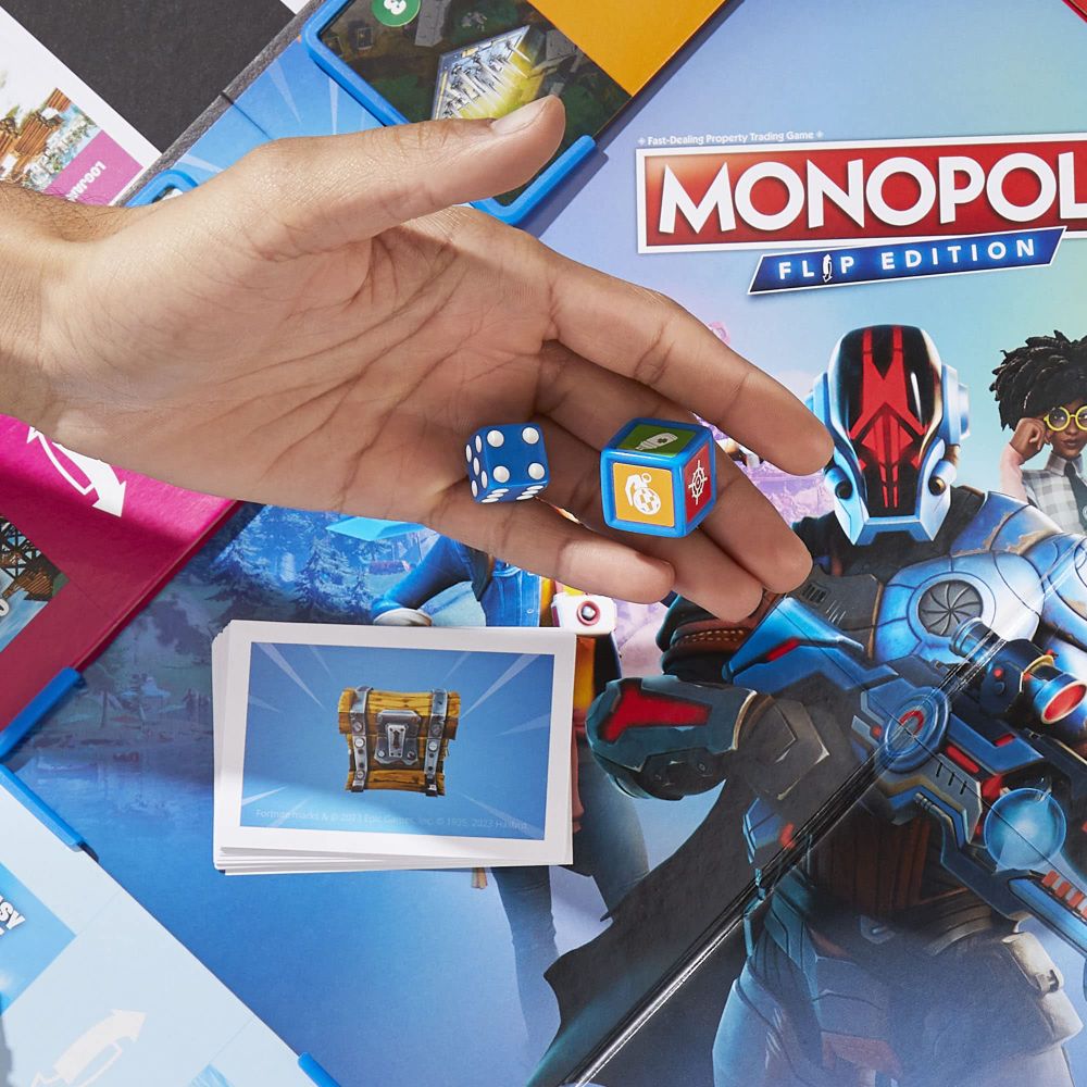 Hasbro Gaming Monopoly Flip Edition: Juego de mesa