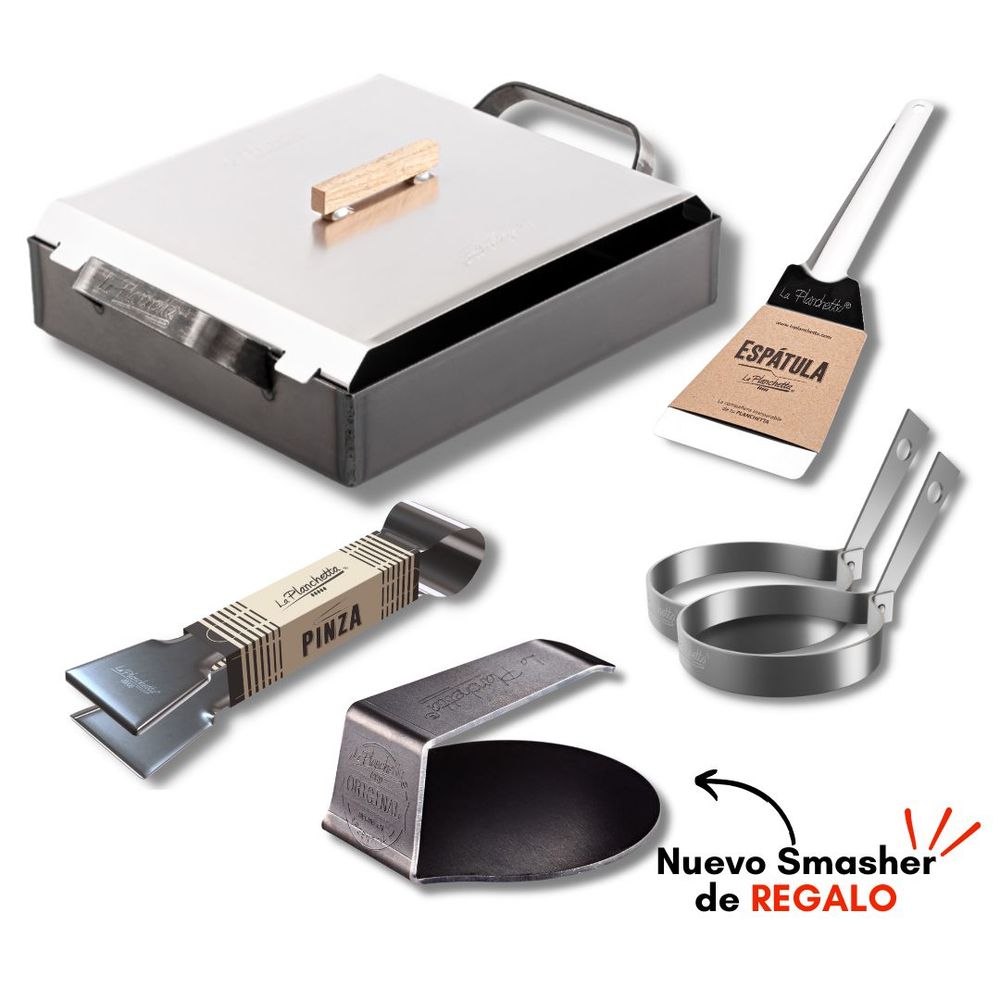 Kit Planchetta 1 hornalla con Smasher de regalo