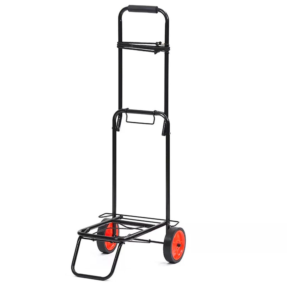 Carro Plegable de Aluminio Reforzado Gadnic Con Ruedas