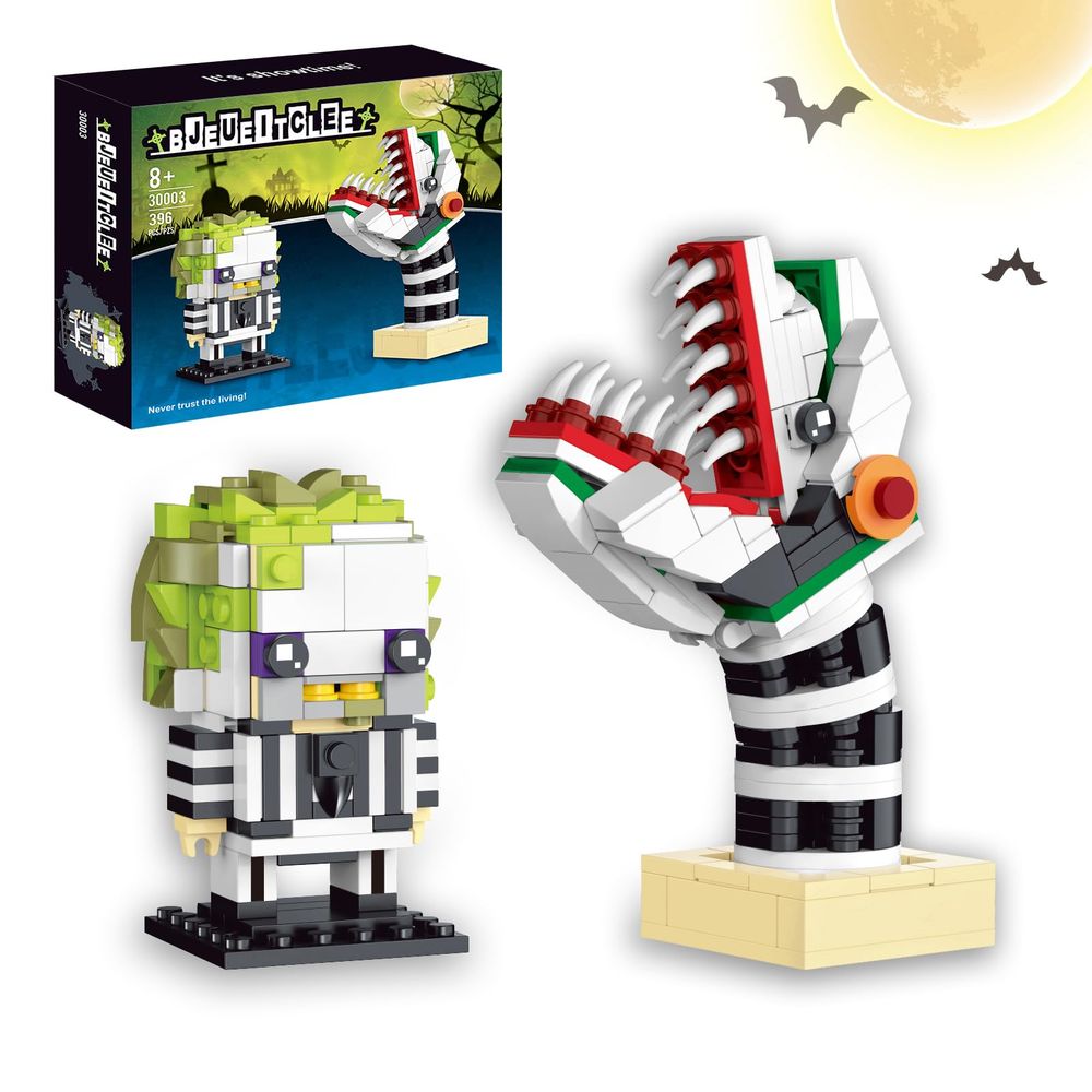 Set de construcción de juguete con figura de terror compatible con Lego ...