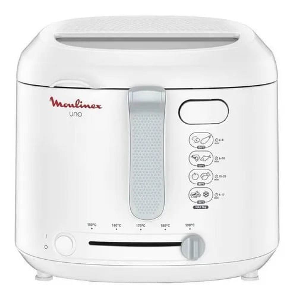 Freidora Electrica Moulinex Af203158 Uno M Blanca 1.8l 1600w