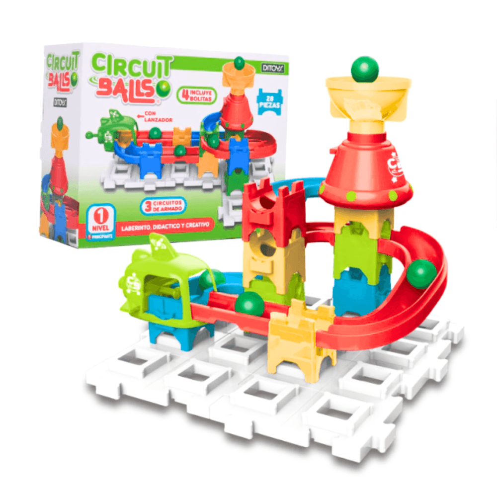 Circuit Balls 28 piezas Ditoys 2714