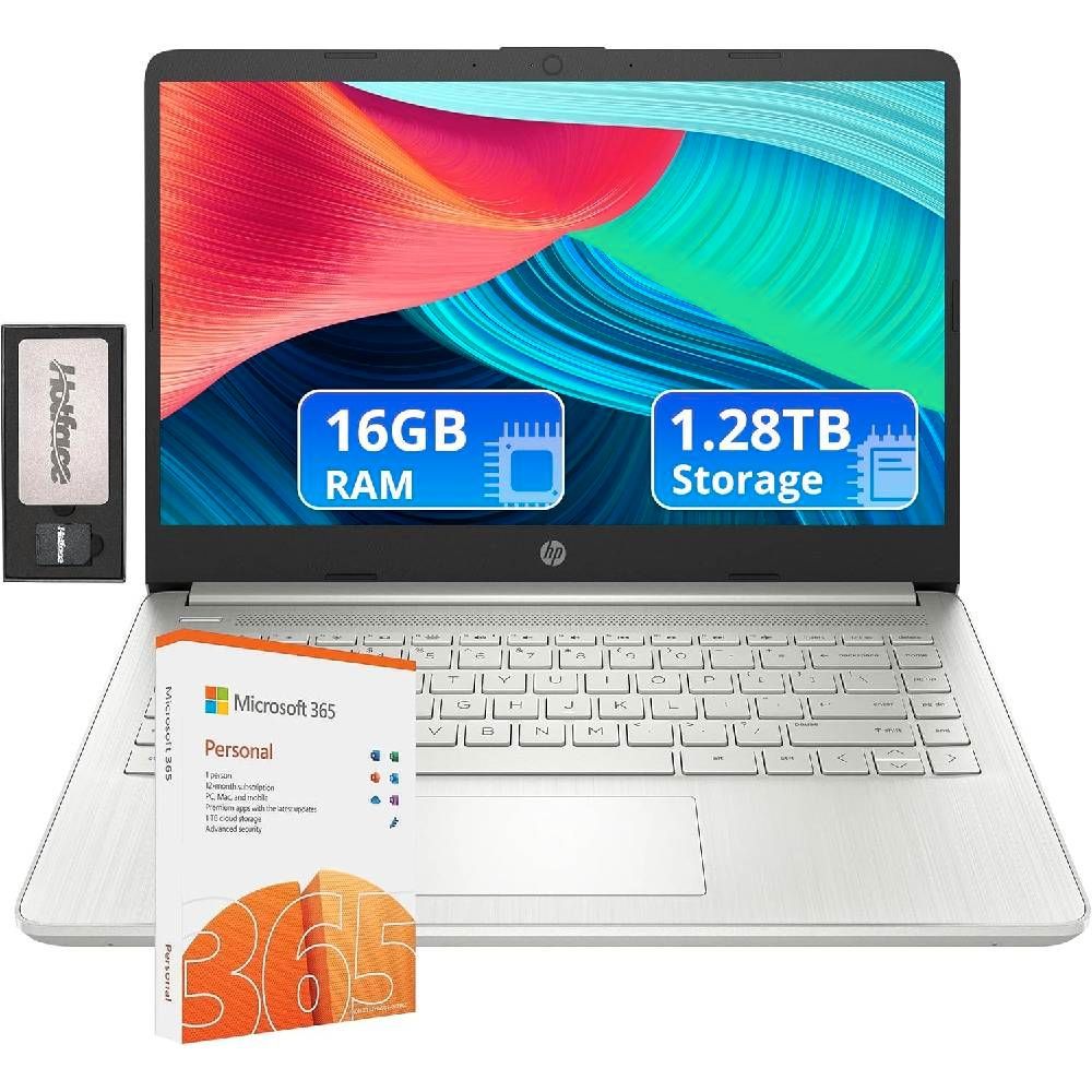 Notebook HP Flagship 14 de 16 GB de RAM y 1,28 TB de almacenamiento, 1 ...