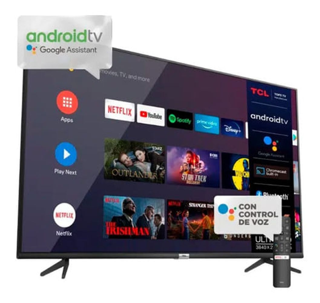 Smart Tv Tlc 55 Pulgadas L55p615 4k Hdr Android Tv Google
