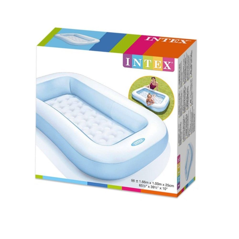 Pileta Inflable Rectangular Baby Intex 57403 102 Lts