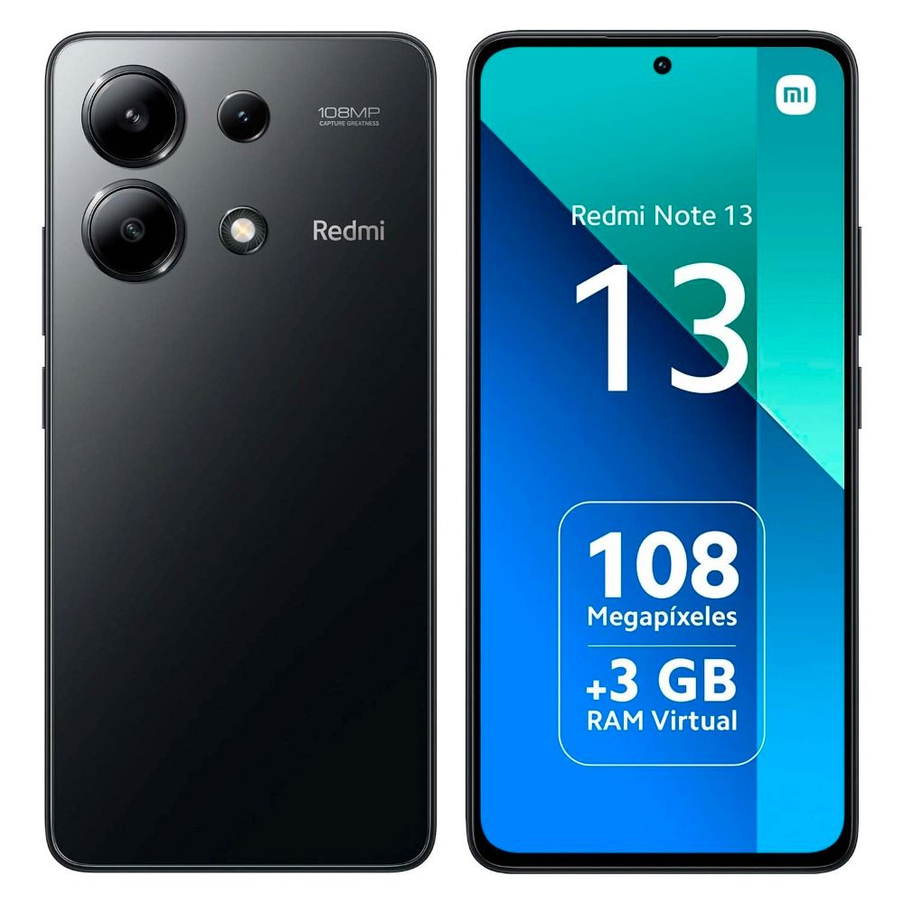 Celular Xiaomi Negro Redmi Note 13