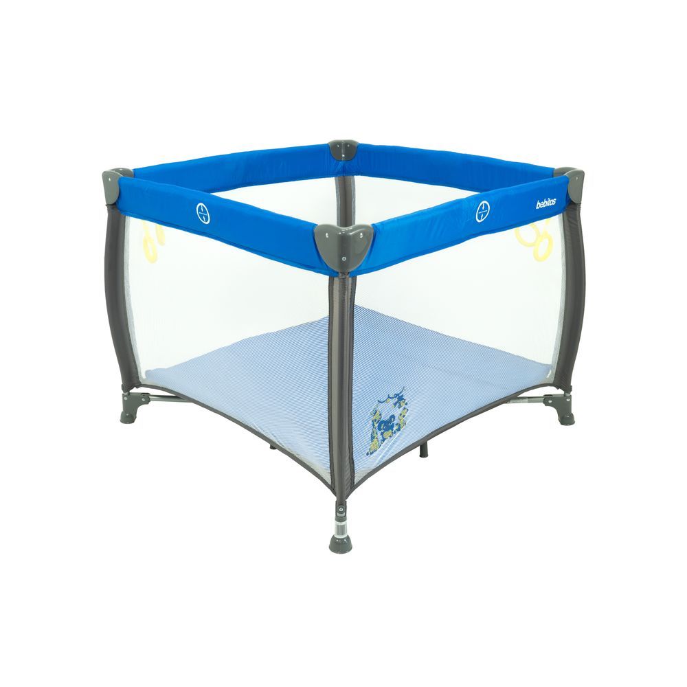 Corralito Bebitos MB 18 Rezi Azul