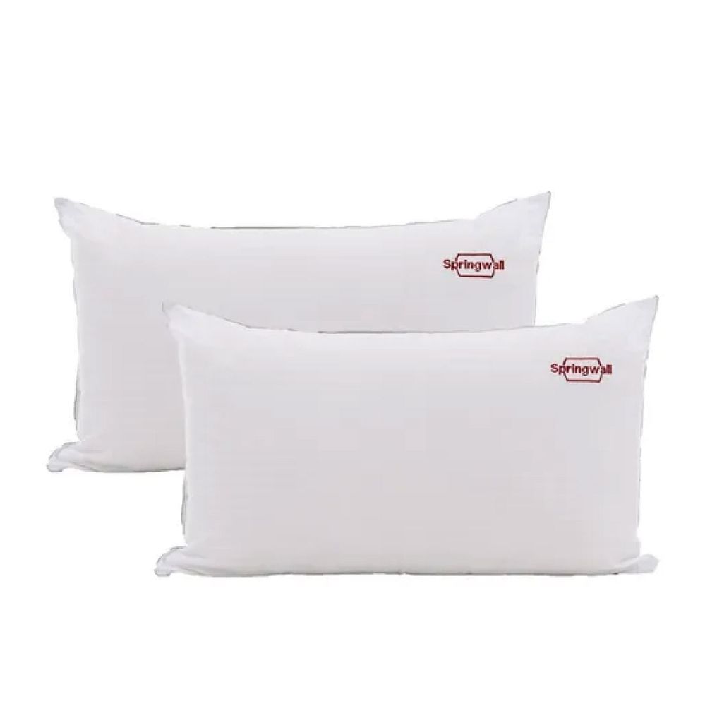 Combo 2 Almohadas Springwall Fibra 70x40