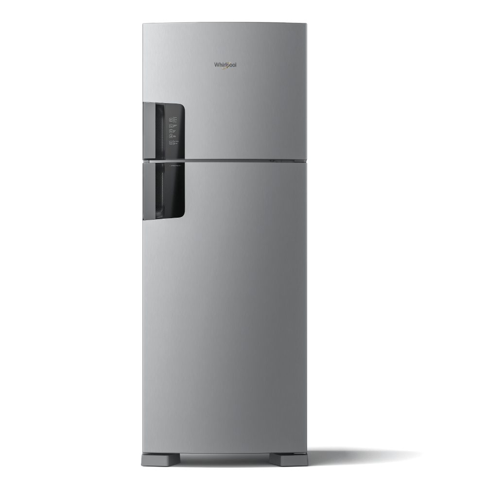 Heladera Whirlpool WRM53JK Top Mount Inox 451 ltrs No Frost