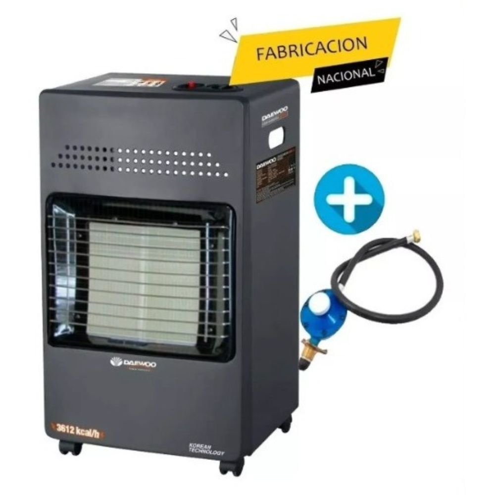 Estufa Calefactor Garrafera Daewoo