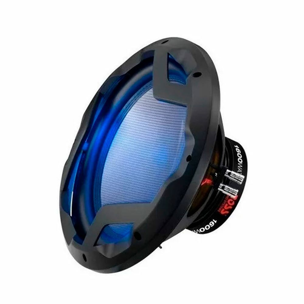 Subwoofer Boss 12" LED 1600w 2 Bobinas 4ohm Pd12led