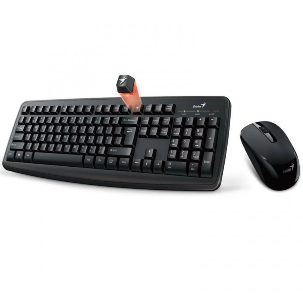 Tec+mouse Wireless Genius Km-8100 Smart Black