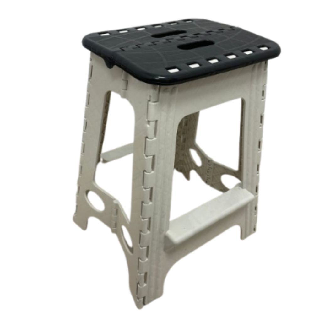 Banquito Plegable Alto Negro