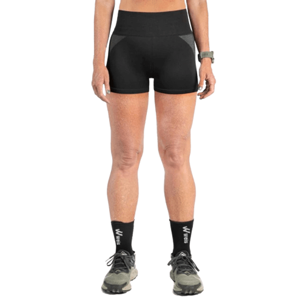 Calza Corta Weis Mov Balance Mujer Negro XS/S