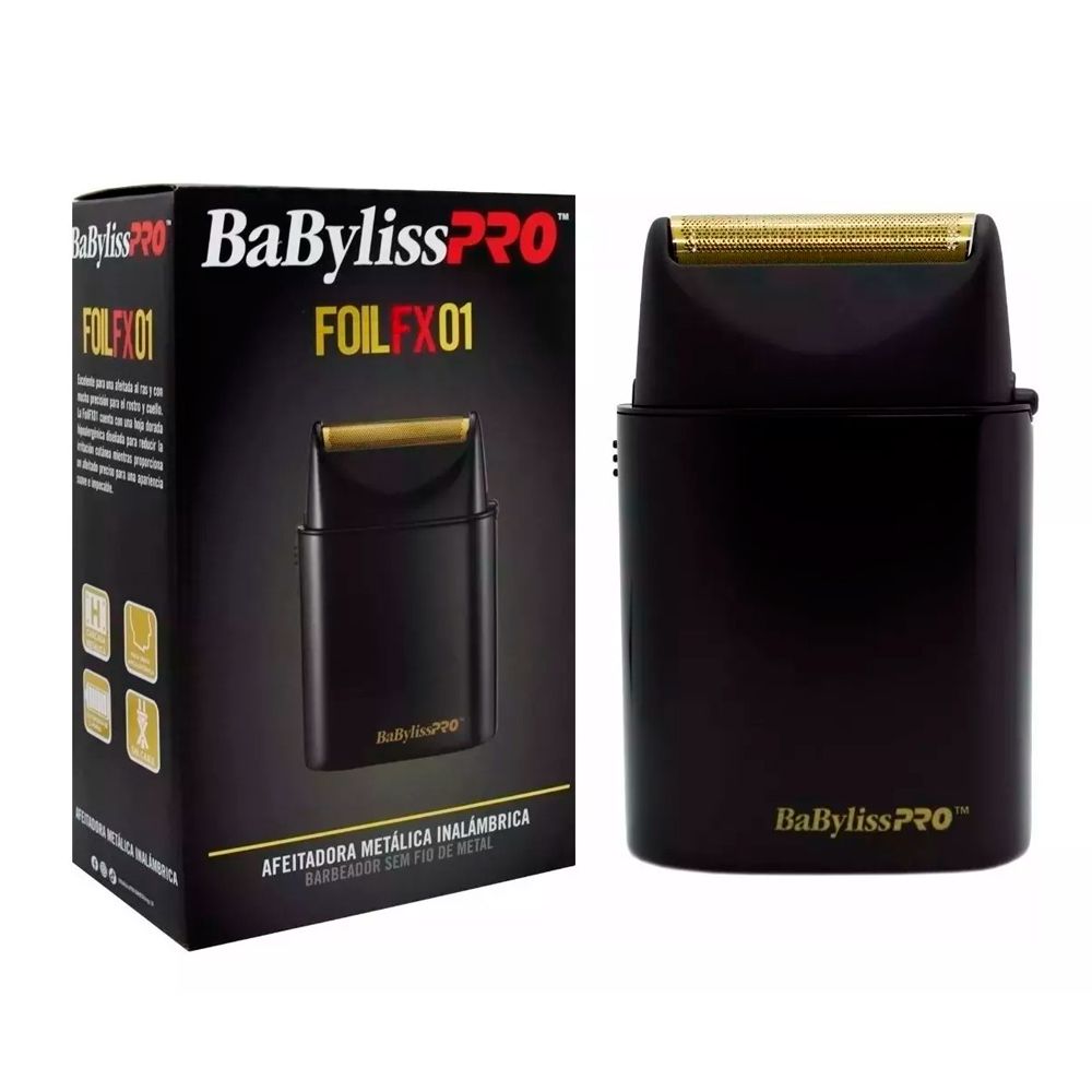 Babyliss Afeitadora Fx01 Black Shaver Barberia Inalambrica