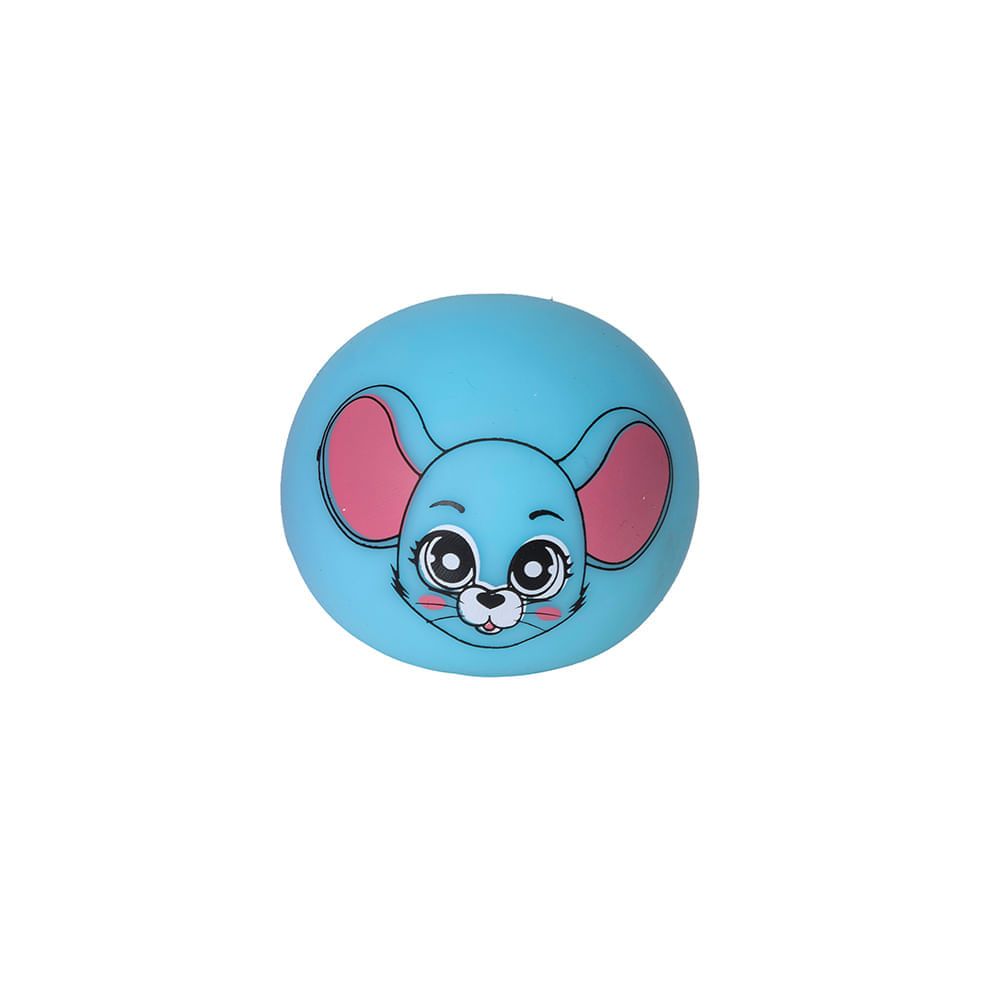 Pocket Money Squishy 07cm Bola Animal Raton