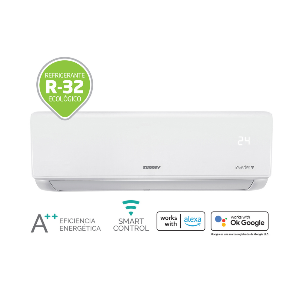 Aire Acondicionado Surrey Split Inverter 3096FC 553NIQ12KN81F