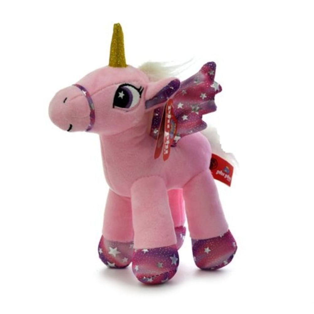 Peluche Unicornio Parado 20cm 7882 Phi Phi Toys Rosa
