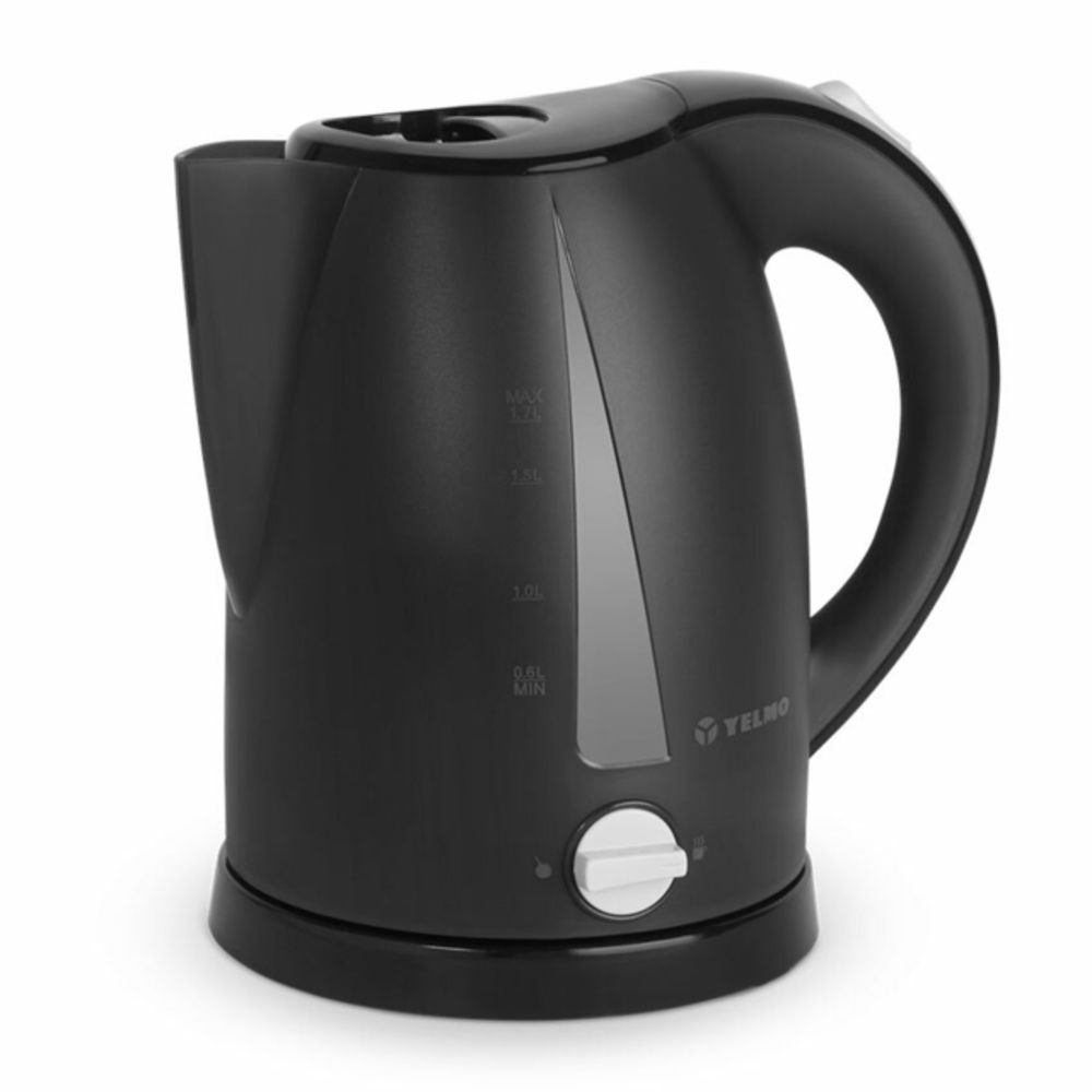Pava Eléctrica Pe-3902K Yelmo Desayuno Negra 220V 1.7L