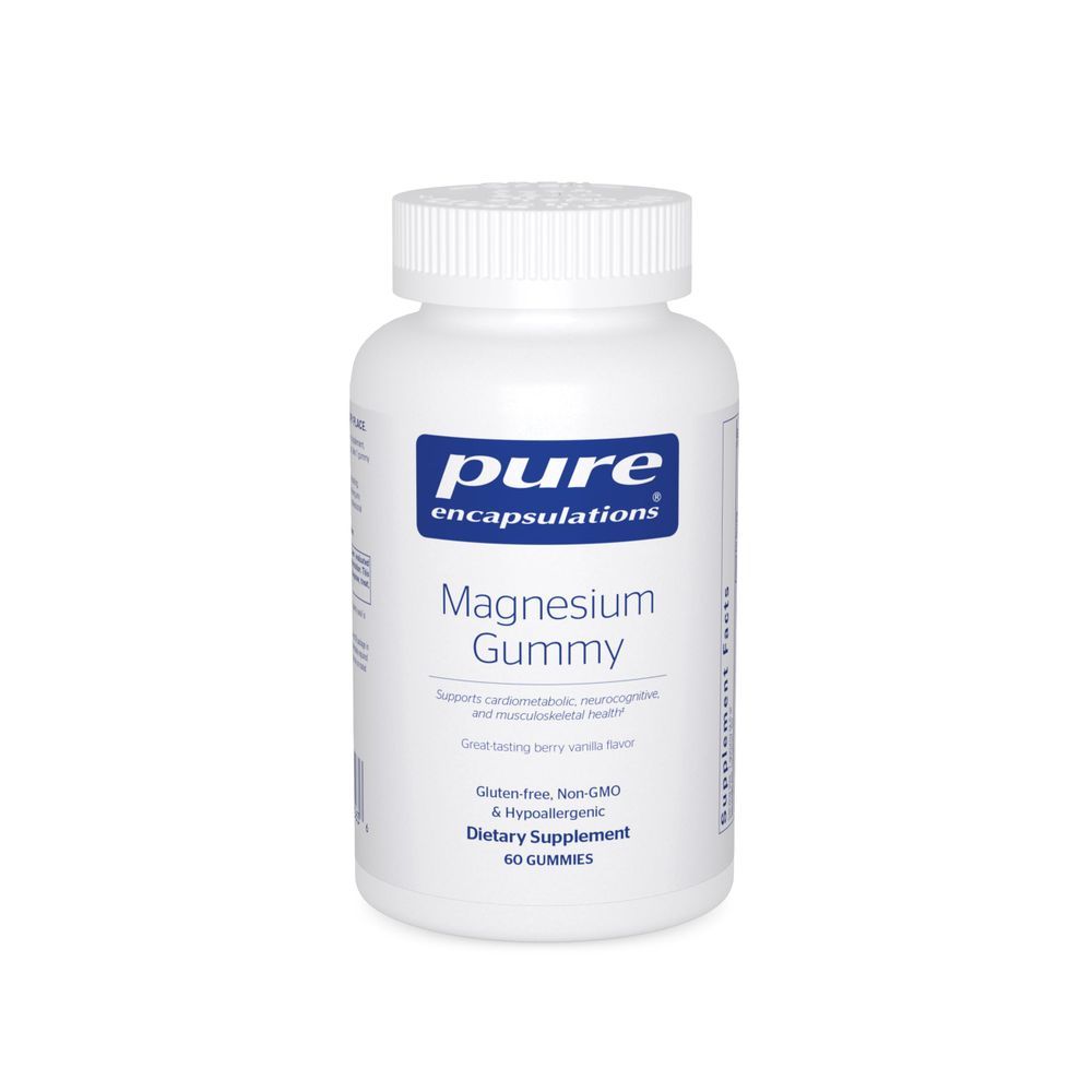 Magnesium Gummy Pure Encapsulations Citrato de magnesio 150 mg