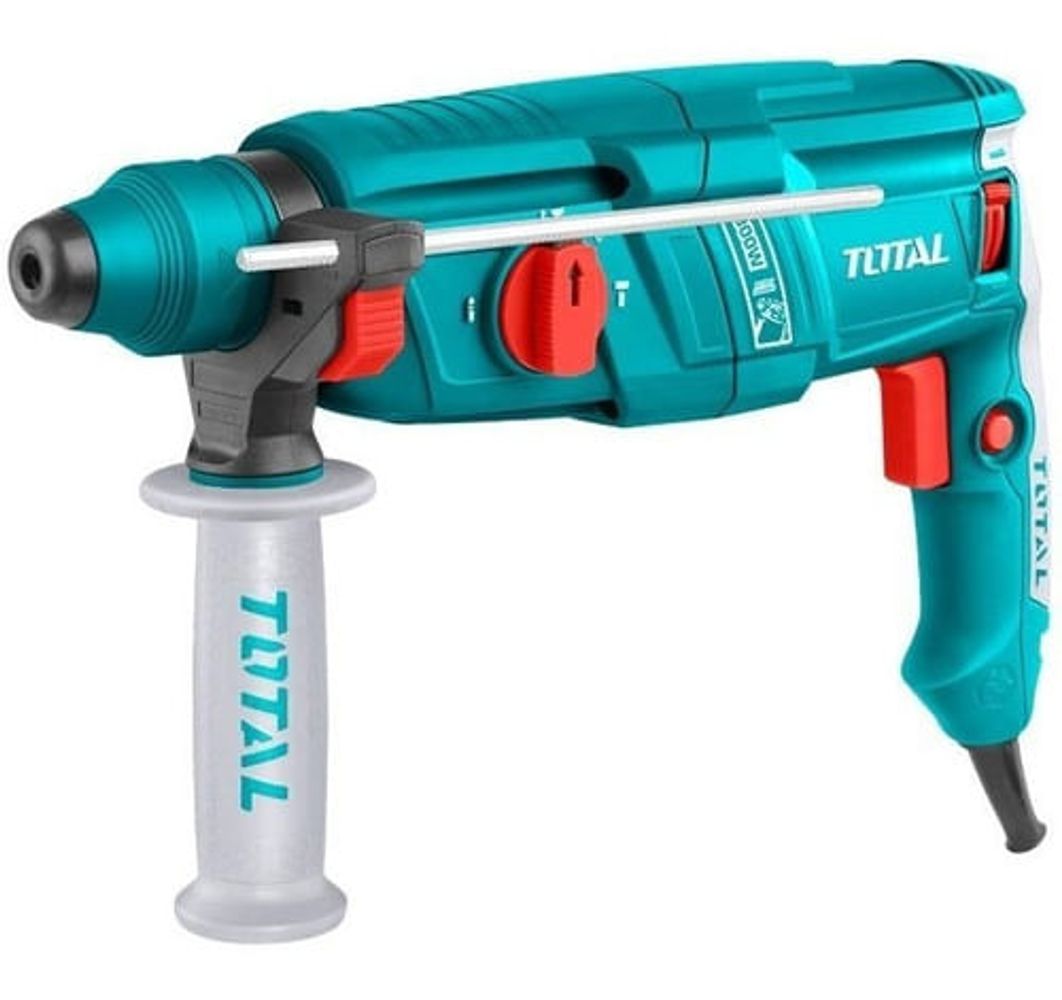 Rotomartillo Taladro Percutor Sds Plus 650w Total TH306236-4 + Mandril 13mm