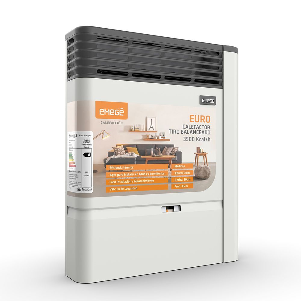Calefactor Emege Euro 3500 Tbu (2135-tbu)