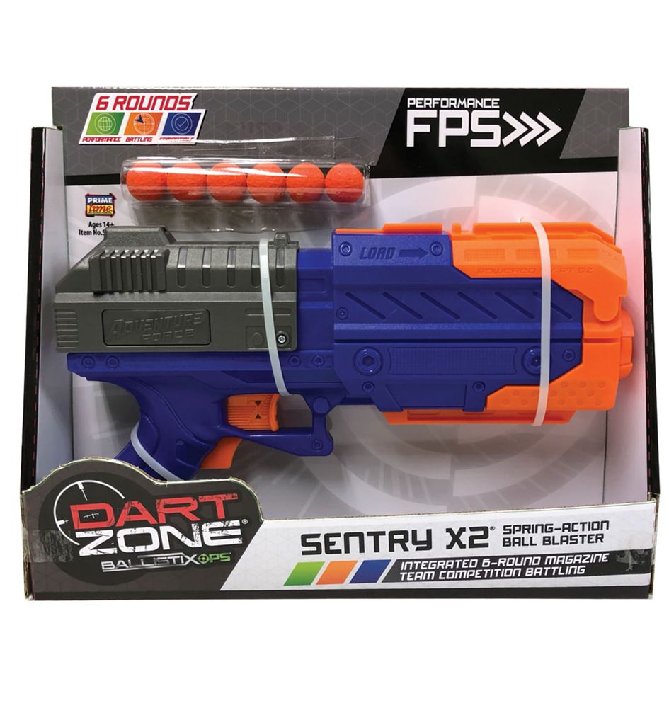 Pistolas Dart Zone Sentry X2