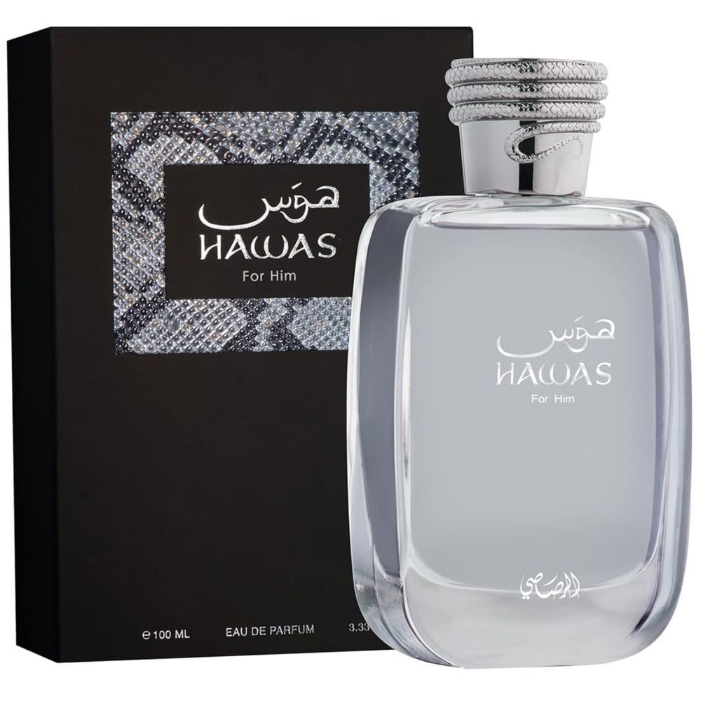 Perfume Rasasi Hawas Eau de Parfum en aerosol, 100 ml