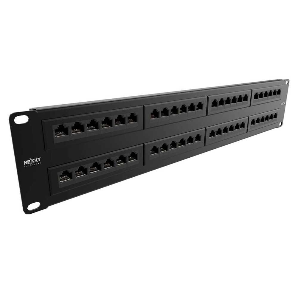 Patch Panel Rack NEXXT 48 Puertos Cat 5E