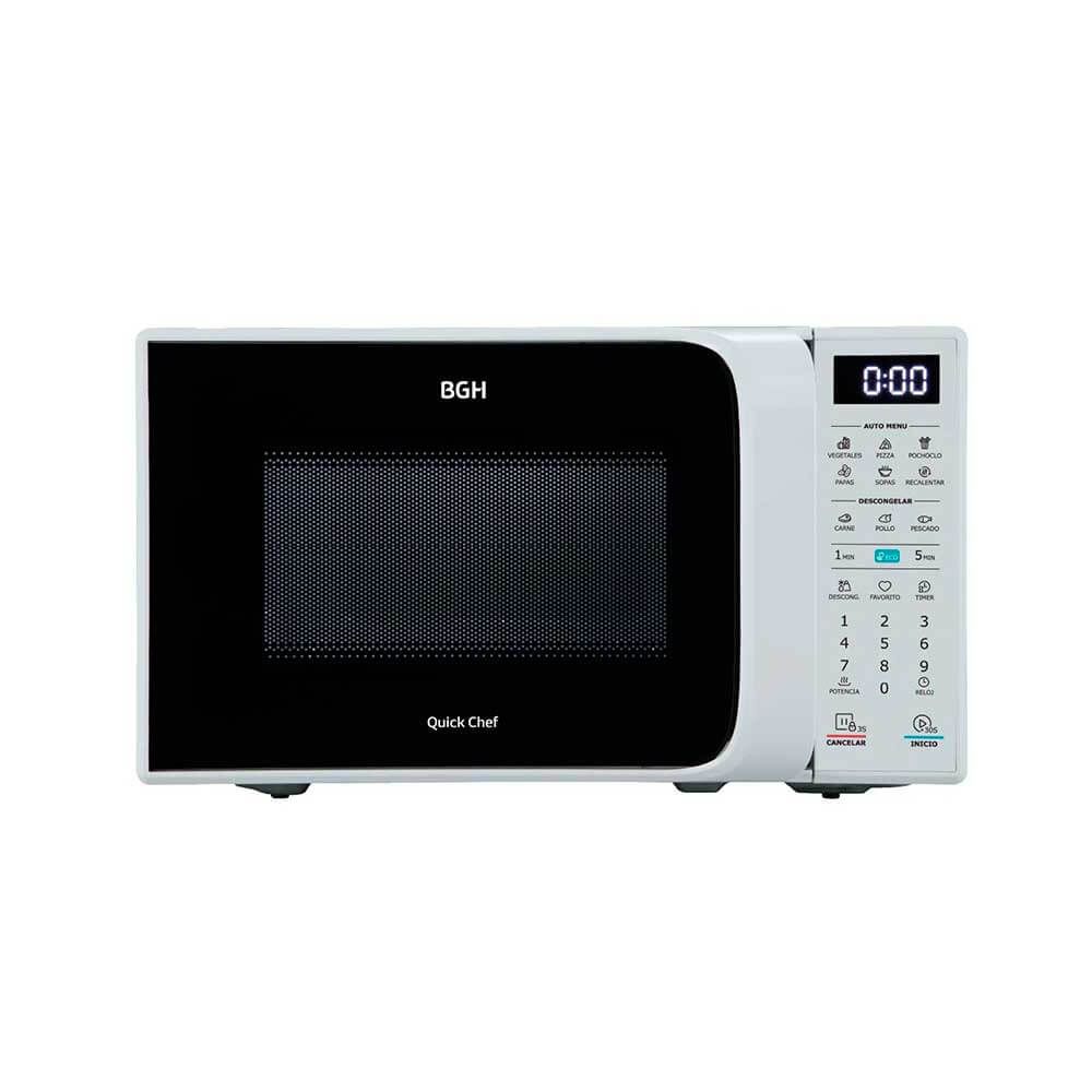 Microondas Bgh Digital Blanco 20 Lts.